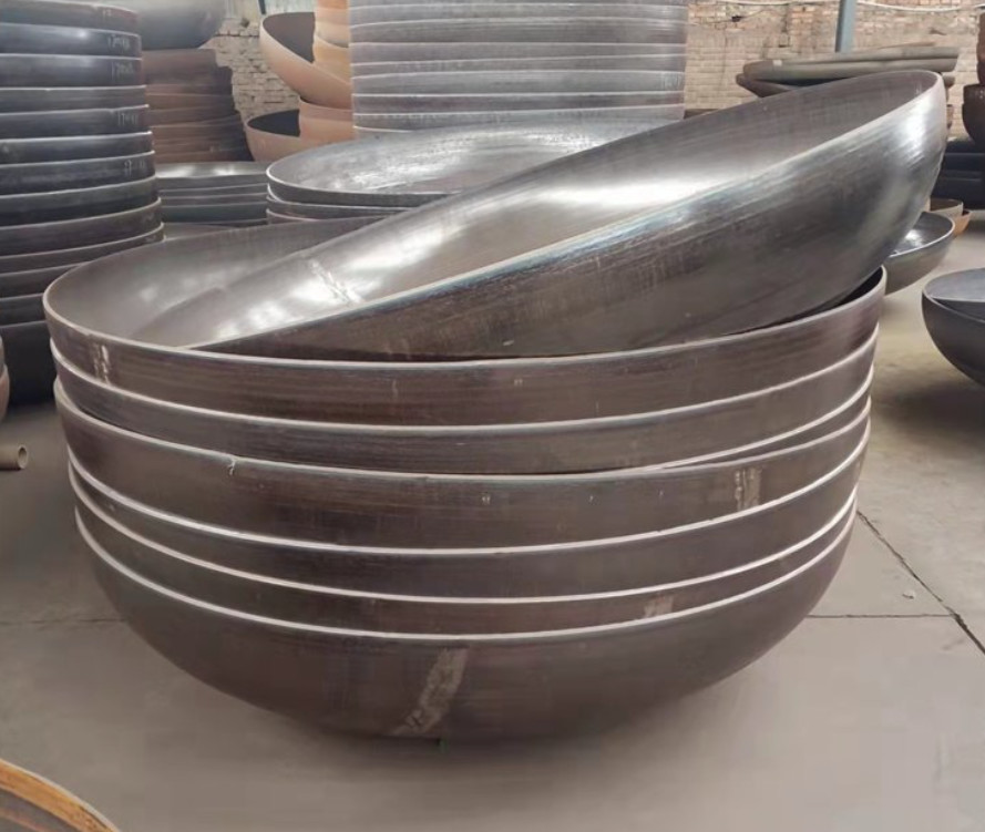 Q345R Carbon Steel Hemispherical Head 1000mm Diameter Elliptical Heads
